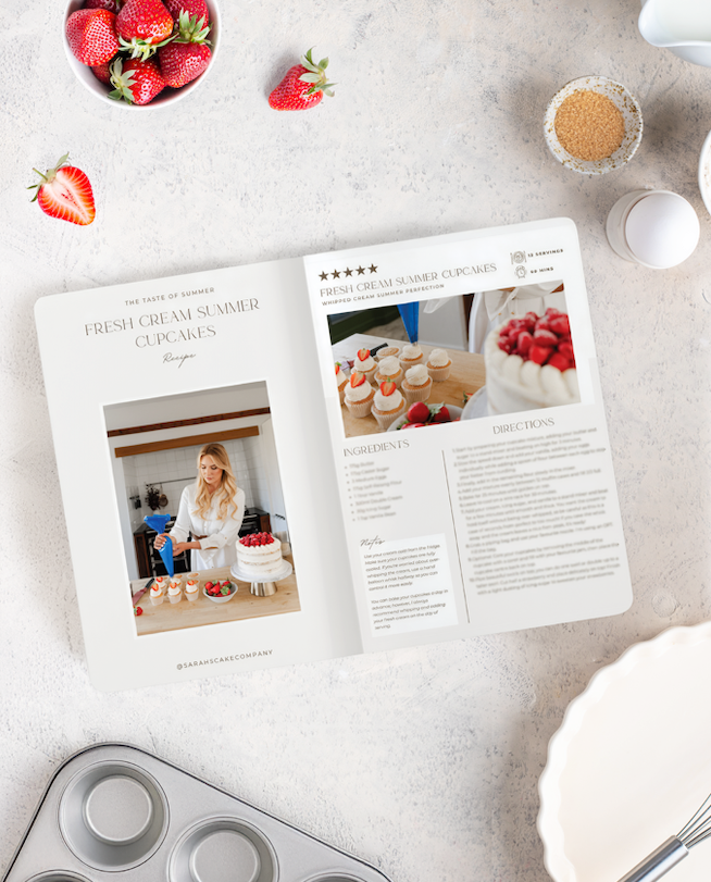 Delicious Baking - 20 of Sarah’s exclusive recipes – Sarahs Cake Company